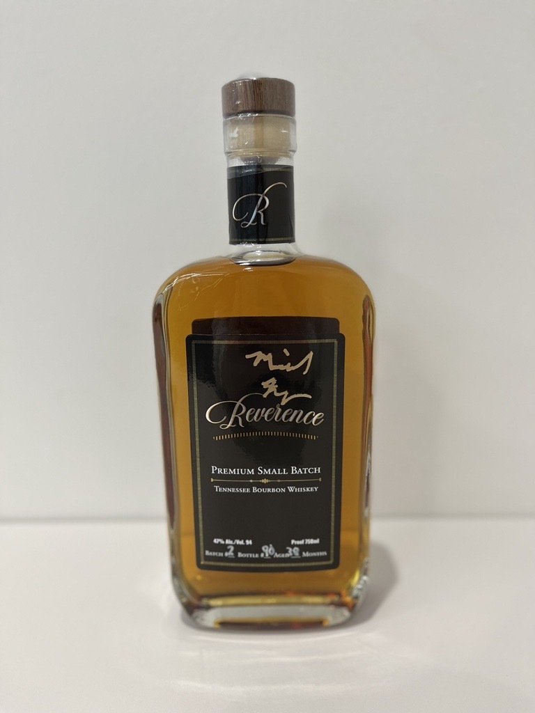 Reverence Bourbon Signature Bottle (Signed By Owner) - 2024 Backstage ...